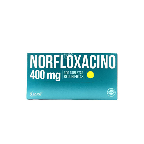 NORFLOXACINO 400 MG CAJA X 300 TABLETAS LAPROFF