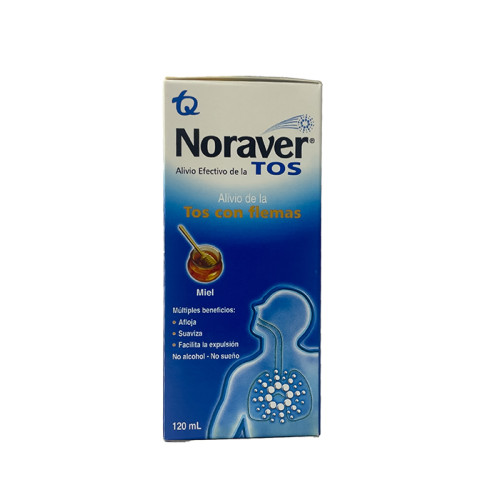 NORAVER TOS JARABE MIEL FRASCO X 120 ML