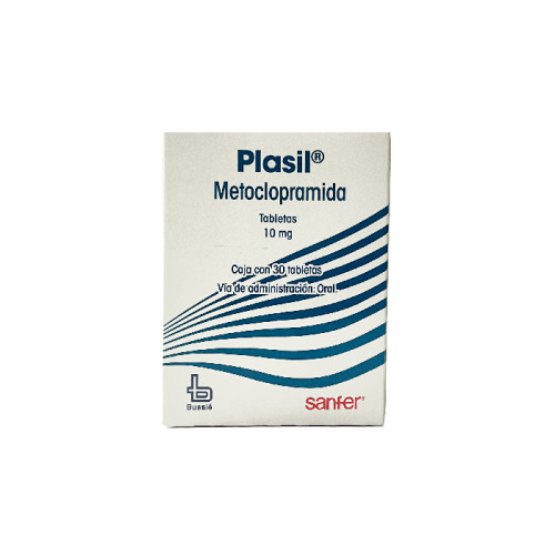 PLASIL 10 MG CAJA X 30 TABLETAS